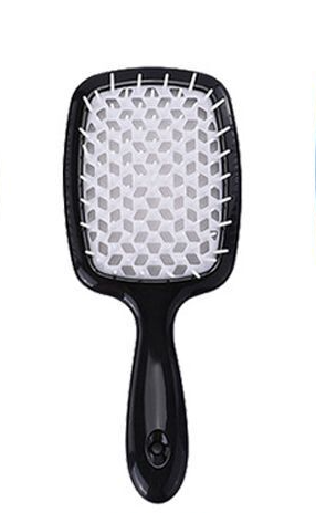 Hollow Comb Super-brush Anti-static Hairbrush - Black | Pharmacy and More